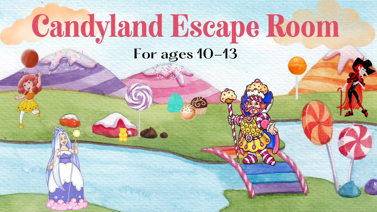 Candyland Escape Room - Thursday, December 29, 2022, 2:00 PM - Bloomfield Township Public ...